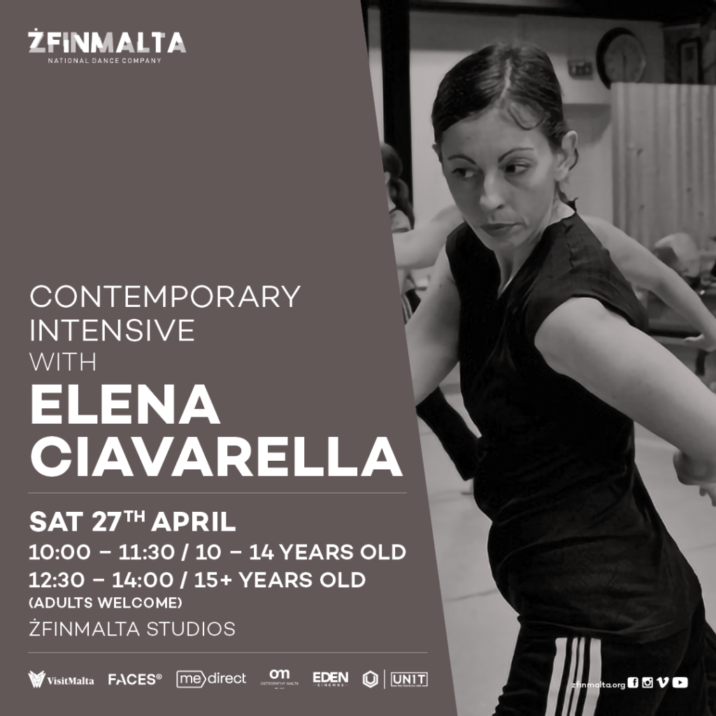 Contemporary Intensive with Elena Ciavarella - ŻfinMalta